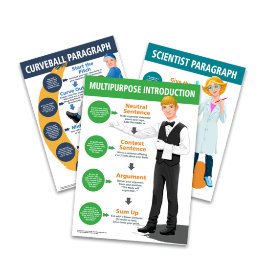 Paragraph Posters: High School Edition